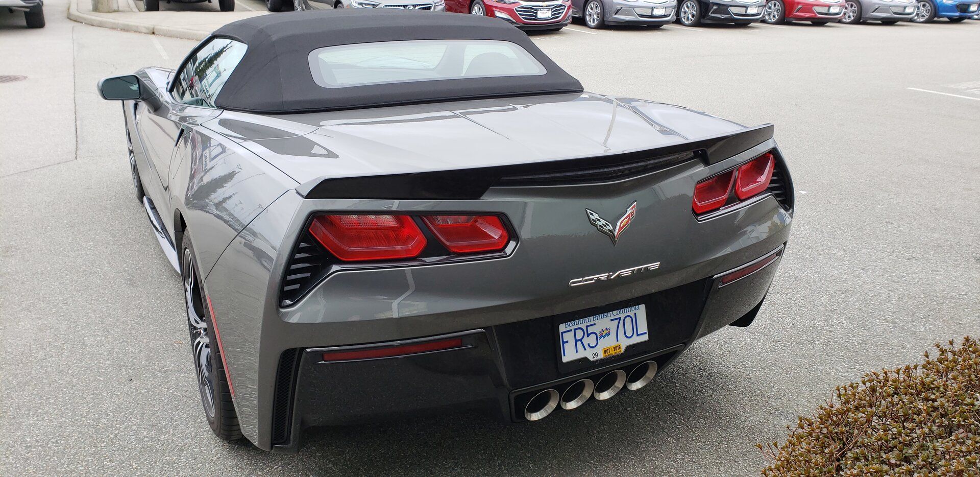 Jim parkins Vette rear .jpg | Canadian Corvette Forums